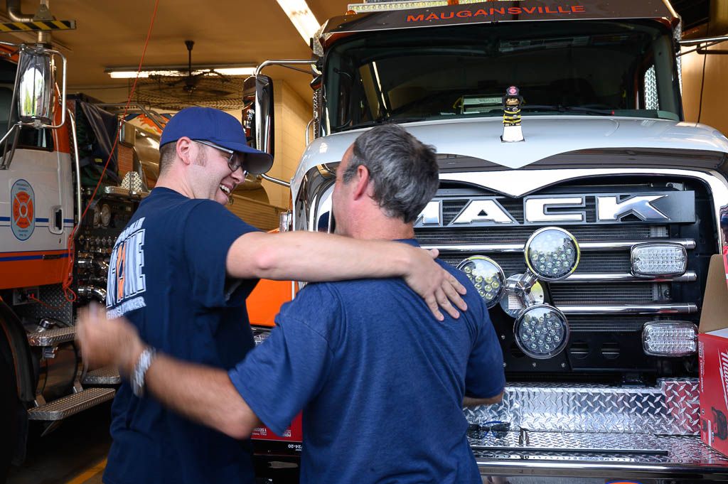 Team 13 helps one of their own. - Maugansville Goodwill Volunteer Fire ...